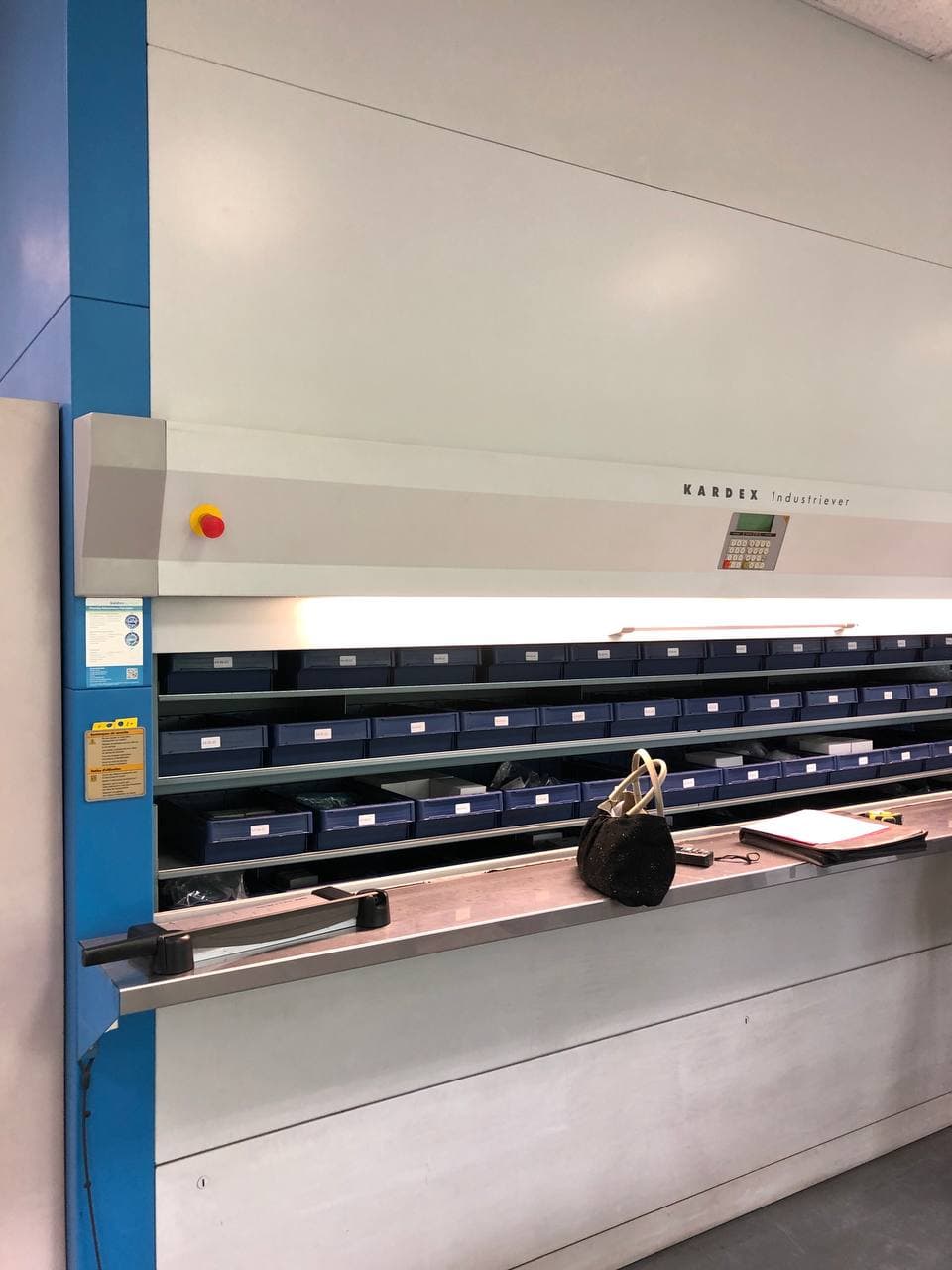 n°4 Kardex Industriever SYS 180 1613.75 hauteur 3.60m (16 plateaux ...